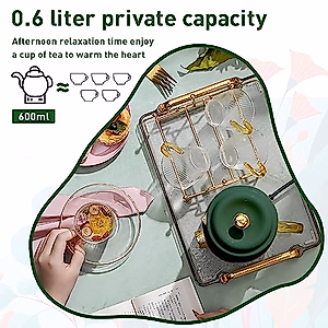 GGNKT Electric Kettle, Green and Healthy kettle, Small Insulated Electric Tea Kettle for Home and Office.