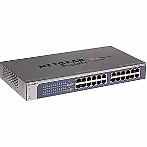 Netgear ProSafe Plus Switch 24-Port Gigabit Ethernet | JGS524E