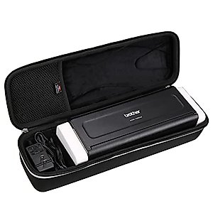 FBLFOBELI Hard Travel Carrying Case for Brother Wireless Compact Desktop Scanner ADS-1700W / RADS-1700W, Protective Storage Bag (Case Only)