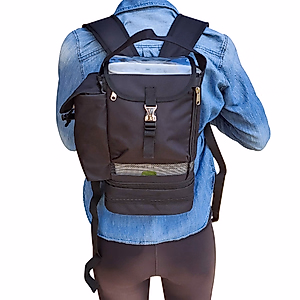 Backpack for Philips Respironics SimplyGo Min POC (only fits the SimplyGo mini, not the regular) Carrying Holder Backpack for both standard & extended batteries