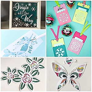 Cutting Mat for Cricut Explore One/Air/Air 2/Maker 3 Packs Cut Mats Replacement Accessories for Cricut (MultiColor for Cricut, Variety)