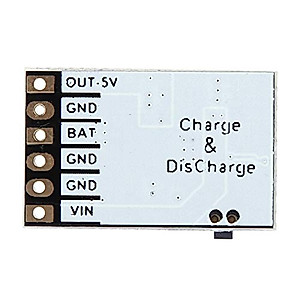 Charger Discharge Module 2A 5V Lithium Battery Charger Module Liion Battery Charger Module for 3.7V Liion Battery