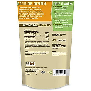 Pet Naturals (3 Pack) of VT Hip + Joint Supplements for Dogs