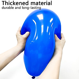 Yeunmu100 PCS Balloons Assorted Colors（Inside 10 Colors-10 Per Color), Thicken Balloons, 12 Inch Balloons Bulk, Suitable for Birthday, Family Party, Graduation, Wedding