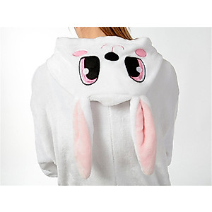 MizHome Easter Bunny Rabbit Cosplay Pajamas Anime Costume Homewear Lounge Wear S