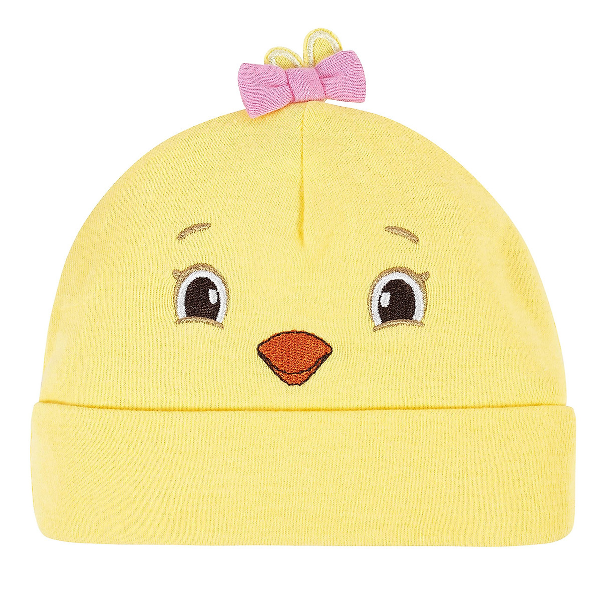 Canticos Unisex-Baby girls 3-piece Take-me-home Shirt, Footed Pant, Cap and Toddler Layette Set, Pink, 0-3 Months US