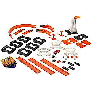 Hot Wheels Track Builder Construction Crash Kit