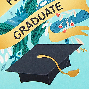 Hallmark Graduation Cards Assortment for Her, She Believed She Could (16 Cards and Envelopes, 4 Designs)