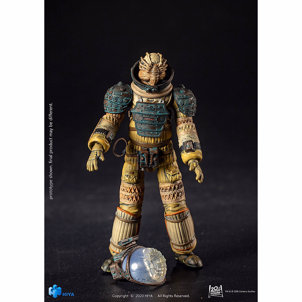 Hiya Toys Alien: Kane 1:18 Scale Action Figure, Multicolor