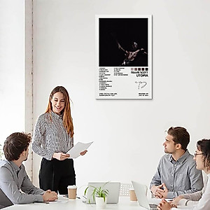 Utopia Album Cover Posters for Bedroom Canvas Posters for Room Aesthetic Wall Art Decor 12x18inch