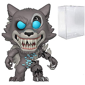 POP Five Nights at Freddy's The Twisted Ones - Twisted Wolf Funko Pop! Vinyl Figure (Bundled with Compatible Pop Box Protector Case), Multicolor, 3.75 inches