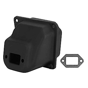 Chain Saw Iron Muffler Replacement Accessories Garden Tool Parts,Work with MS381