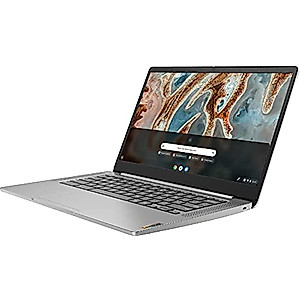 Lenovo Newest Chromebook 14" FHD Touchscreen Laptop for Business,Student, Octa-Core MediaTek MT8183, 4GB RAM, 64GB eMMC+64GB Card, WiFi, Webcam, 10+ Hours Battery, Chrome OS, Arctic Grey, TECL Bundle