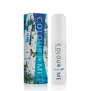 COLOUR ME Abstract Art by Milton-Lloyd - Perfume for Men - Aromatic Fresh Woody Scent - Sparkling Mandarin and Lemon Notes - Blended with Green Mint - Cologne for Men - 1.7 oz EDP Spray