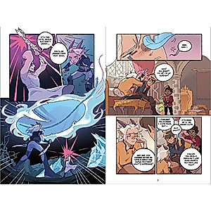 Through the Moon: A Graphic Novel (The Dragon Prince Graphic Novel #1)