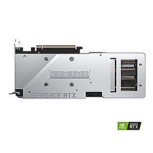 GIGABYTE GeForce RTX 3060 Ti Vision OC 8G Graphics Card, WINDFORCE 3X Cooling System, LHR, 8GB 256-bit GDDR6, GV-N306TVISION OC-8GD REV2.0 Video Card