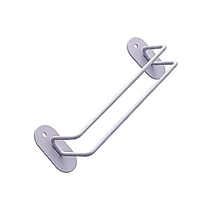 SOESFOUFU 1pc Shoe Storage Rack Slipper Wall Rack Towel Rod for Bathroom Towel Storage Rack Bath Towel Bar Wall Shoe Rack Kitchen Towel Bar Shoe Organizer Shelf Door Rack Blue Carbon Steel