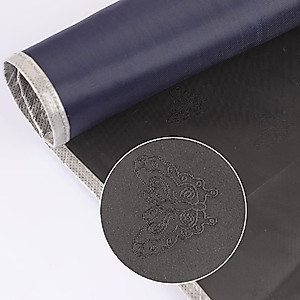 Unisex Adult Poncho Waterproof Rain Poncho Outdoors Bike Ebike Motorcycle Scooter Cycling Jacket Raincoat Cape Rain Cover (Navy)