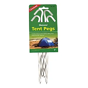 Coghlan's Skewer Tent Pegs, 9-Inch