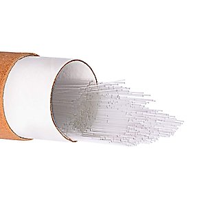 StonyLab Capillary Tubes, 100mm Micro Glass Transfer Pipettes, 0.3mm ID x 0.5mm OD, Pack of 1000