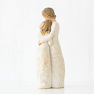 Willow Tree Close to me, Apart or Together, Always Close to me, Expresses Loving Relationships Between Mother and Daughter, Sisters or Friendships, Sculpted Hand-Painted Figure