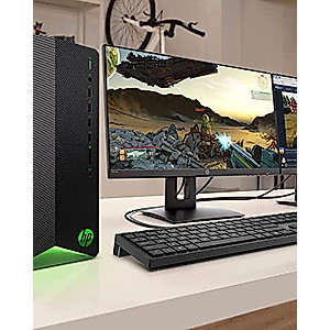 HP Pavilion Gaming Desktop, 11th Gen Intel Core i5-11400F (6 Cores, up to 4.4GHz, Beat i7-9700K), 16GB DDR4 RAM, 512GB PCIe SSD, NVIDIA GeForce GTX 1650, WiFi, Pre Built PC Bundle with JAWFOAL