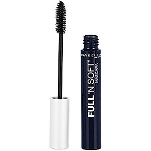 Maybelline New York Full 'N Soft Washable Mascara, Very Black, 1 Count