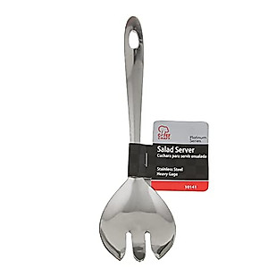 Chef Craft Select Salad Serving Fork, 9.5 inch, Stainless Steel