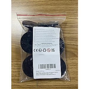 12pcs Cymbal Replacement Accessories, Drum Accessories Black Cymbal Sleeve and Felt with Base Wing Nuts Cymbal Felts Hi-Hat Clutch Felt Cymbal Washer