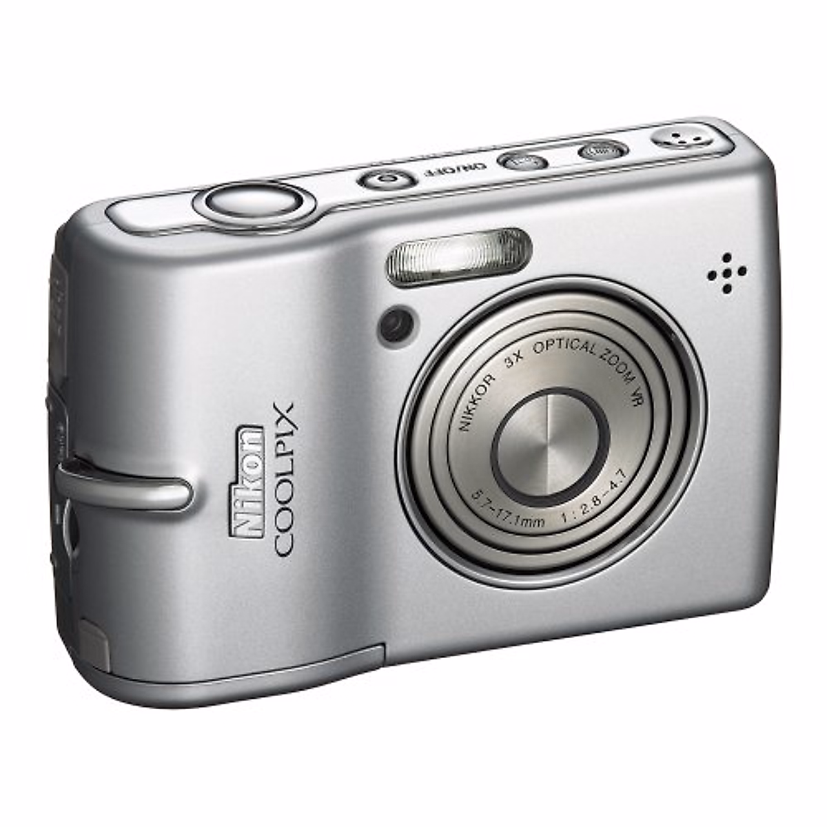 Nikon Coolpix L12 7MP Digital Camera with 3x Optical Vibration Reduction Zoom