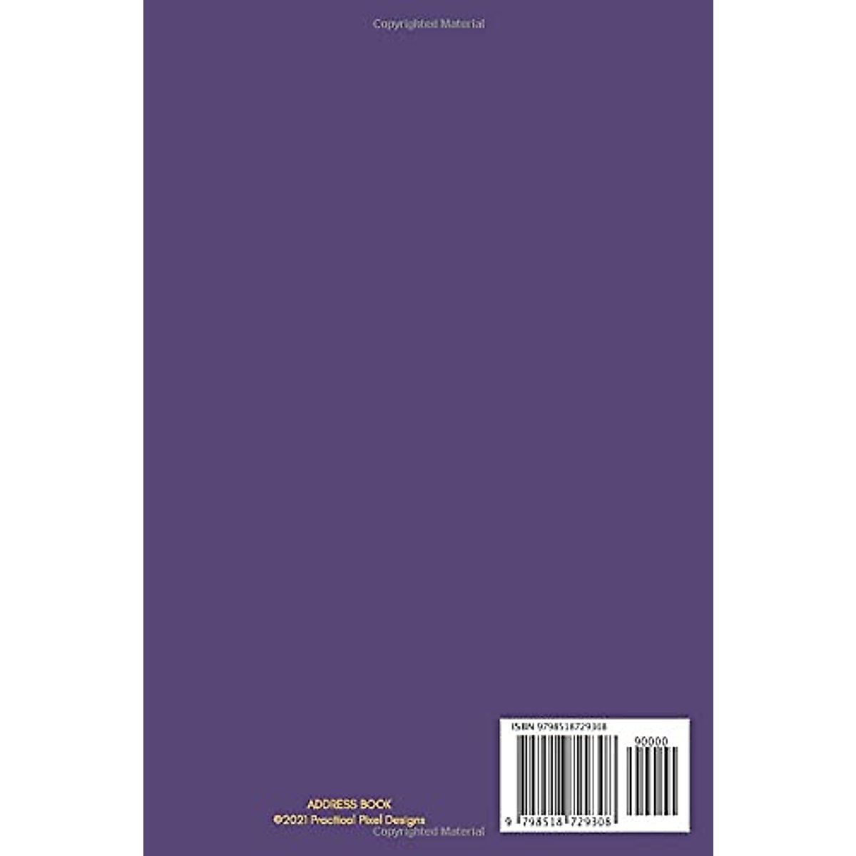 Address Book | Sugar Skull Purple: Small Address Book with Alphabetical Tabs to Record Phone Numbers, Addresses, Emails, Birthdays and Notes
