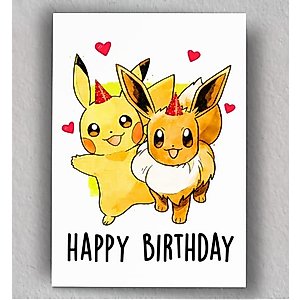 ChuVee Birthday Card | Cute Birthday Card | Kid's Birthday Card | Art | Blank Card