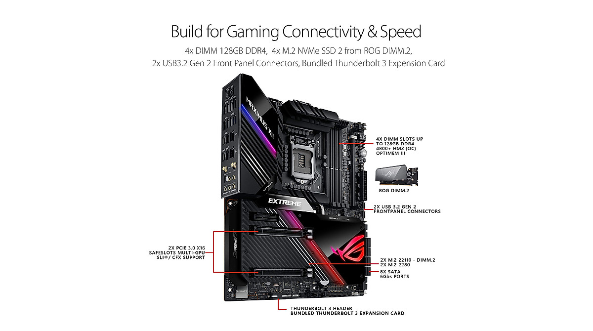 ASUS ROG Maximus XII Extreme Z490 – Intel 10th Gen Gaming