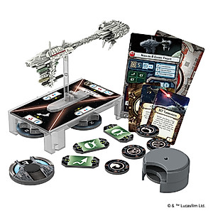 Star Wars: Armada Nebulon-B Frigate EXPANSION PACK - Versatile Fleet Support! Tabletop Miniatures Strategy Game for Kids & Adults, Ages 14+, 2 Players, 2 Hour Playtime, Made by Atomic Mass Games