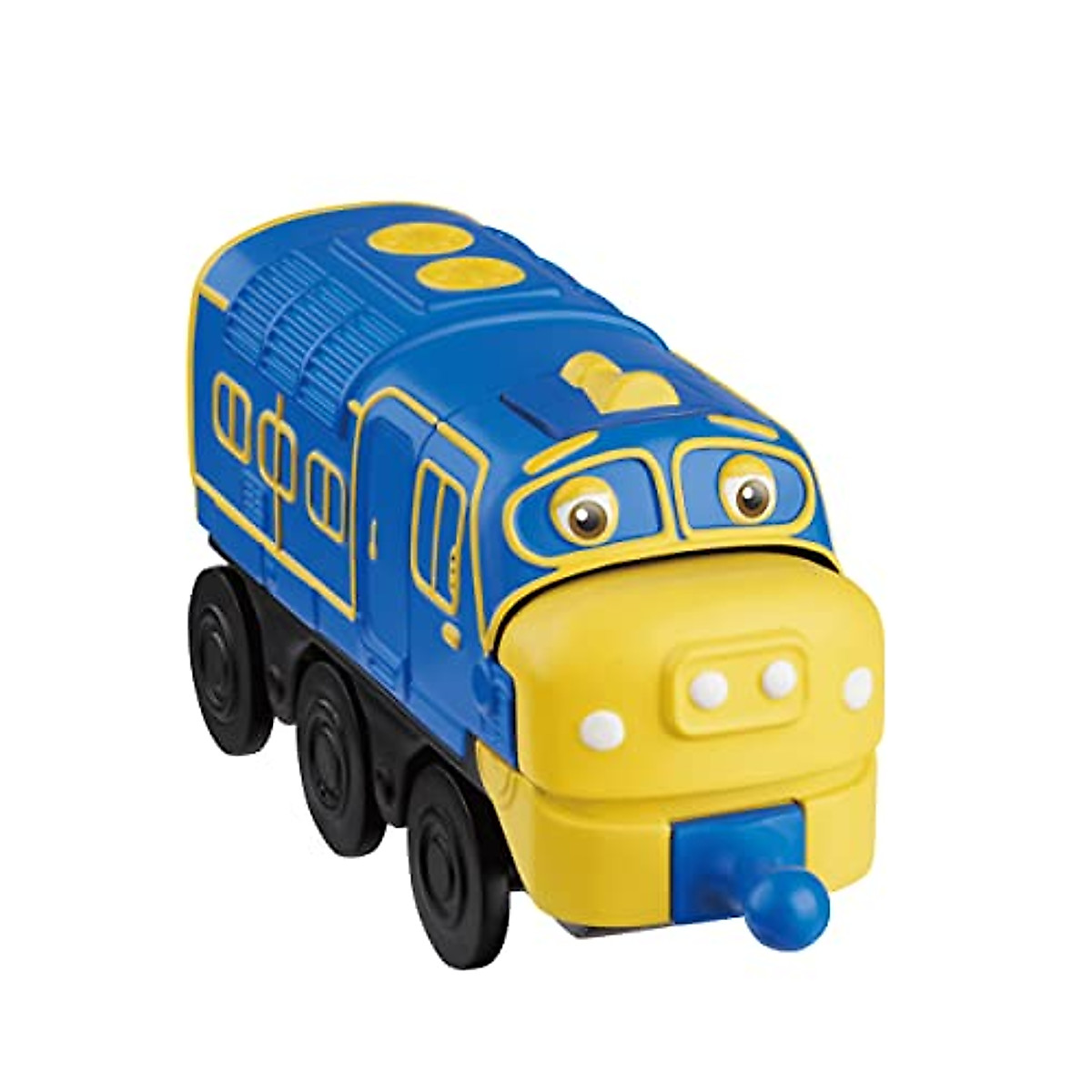 Chuggington - Look Alive Chuggers 3-Pack - Wilson, Brewster, Koko - Connectable Train Toys with Moving Parts - Free-Rolling Wheels - 3.75 Inch Scale - Gift for Preschool Kids Age 3 and Up