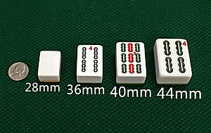 TRYHO Tornado Automatic Mahjong Table Gray Ultra-Thin Pedestal Folding Style with Tiles 宣和 超薄电动麻将桌 Electric Mah Jongg More Rounds No More Shuffling (44mm, Numbered Tiles)
