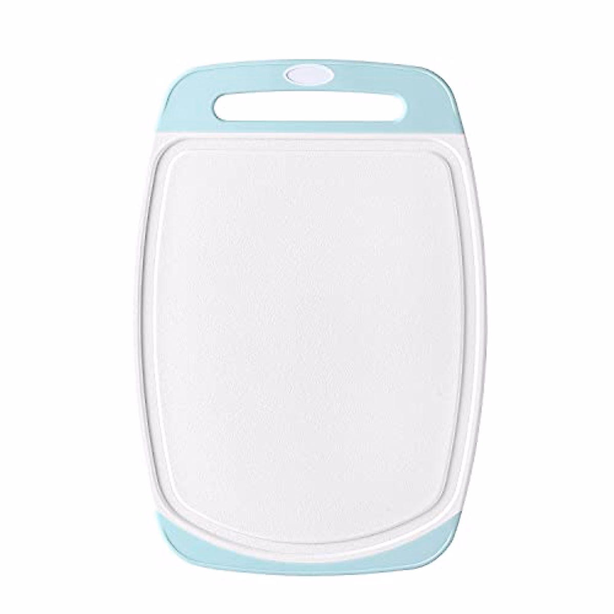 Spring Chef Professional Cutting Boards for Kitchen with Soft Grip, Deep Juice Grooves, Non-Porous Chopping Board, Dishwasher Safe, BPA Free, Set of 3, Mint