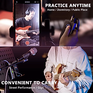 MOOER Prime P1 Guitar Multi-Effects Processor, Bass Guitar Pedals with 126 Effects, Tuner, Amp, Metronome for Practice and Performance