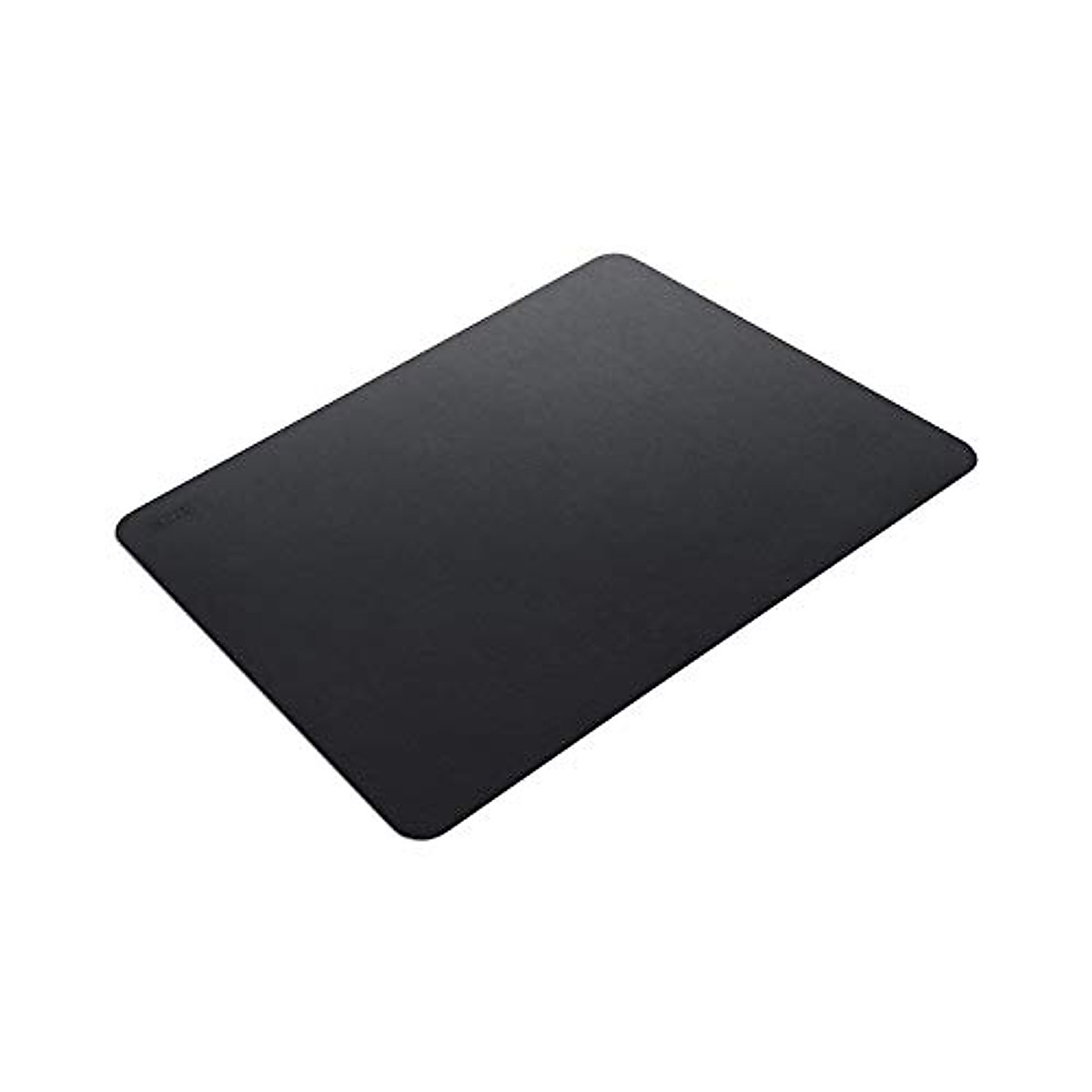 Solucky Leather Mat Desk Pad & Blotter Protector, Flat, Non Slip, 17 x 12 Inches, Black, Ideal for Office and Home