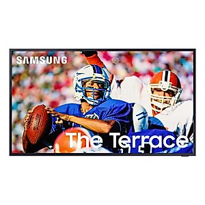 SAMSUNG 65-Inch Class QLED 4K The Terrace Full Sun Outdoor, Direct Full Array 16x, Weather Resistant, Wide Viewing Angle, Anti-Glare Smart TV w/ Alexa Built-In (QN65LST9TAFXZA, Latest Model)