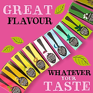 Clipper Tea Organic Herbal & Green Tea Selection/Sampler, Gift Box - Eco Friendly, Self Care, Fair Trade. Assorted Individually Wrapped Tea Bags, 1 box, 45 Unbleached Tea Bags, Gifting