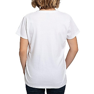 CafePress MLP Fluttershy Kindness T Shirt Womens Cotton V-Neck T-Shirt White