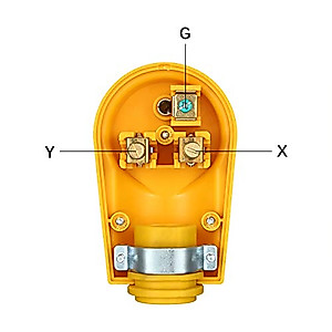 Miady 6-50 Extension Cord 25 FT and 6-50/6-30 Plug