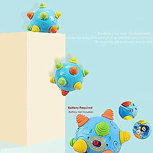 Toddlers Baby Music Shake Dancing Ball Toy, Move and Crawl Ball Toys for Kids,Bouncing Sensory Learning Ball Toys Ideal Gift for Baby Boys and Girls, Endless Fun for Children, Age:18+ Months
