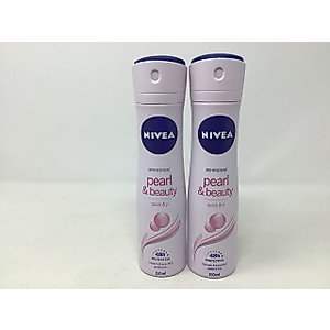 Nivea For Women Pearl Beauty Deodorant (150Ml) (Pack Of 2)