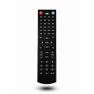 Replacement Remote Control for Jensen TV JTV2815DC JTV19DC JTV1917DVDC JE4208 JE5015 JE1911 JE3211 JE2414 JE2417 JE2814 JE2815 JE3208 JE3217 JE4015 JE4815 JE2608WV