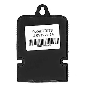 Junlucki 6V/12V Solar Charge Controller, Plastic Pwm Solar Controller, for Renewable Energy Sources Renewable Energy Accessories