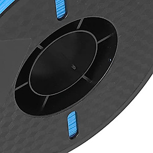 3D Printer Roll Filament, Smokeless Plastic Shell 1kg Spool 1.75mm PLA Print Filament High Accuracy for Industrial Devices(Sky Blue)