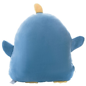 COSGOO 17.7 Inch Soft Blue Penguin Plush Hugging Pillow Cute Penguin Stuffed Animal Plushies Penguin Doll Toy Kids Stuffed Animals Penguin Plush Toys for Birthday, Valentine, Christmas or Daily