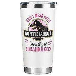 Aunt Gifts from Niece, Nephew - Aunt Birthday Gift, Mothers Day Gifts for Aunt - Gifts for Aunt, Auntie Gifts, Aunty Gifts - Presents for Aunt, To Be Aunt, New Aunt, Promoted to Aunt - 20 Oz Tumbler